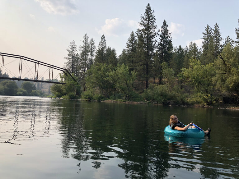 Tubing the Spokane River in Style - Out There Outdoors